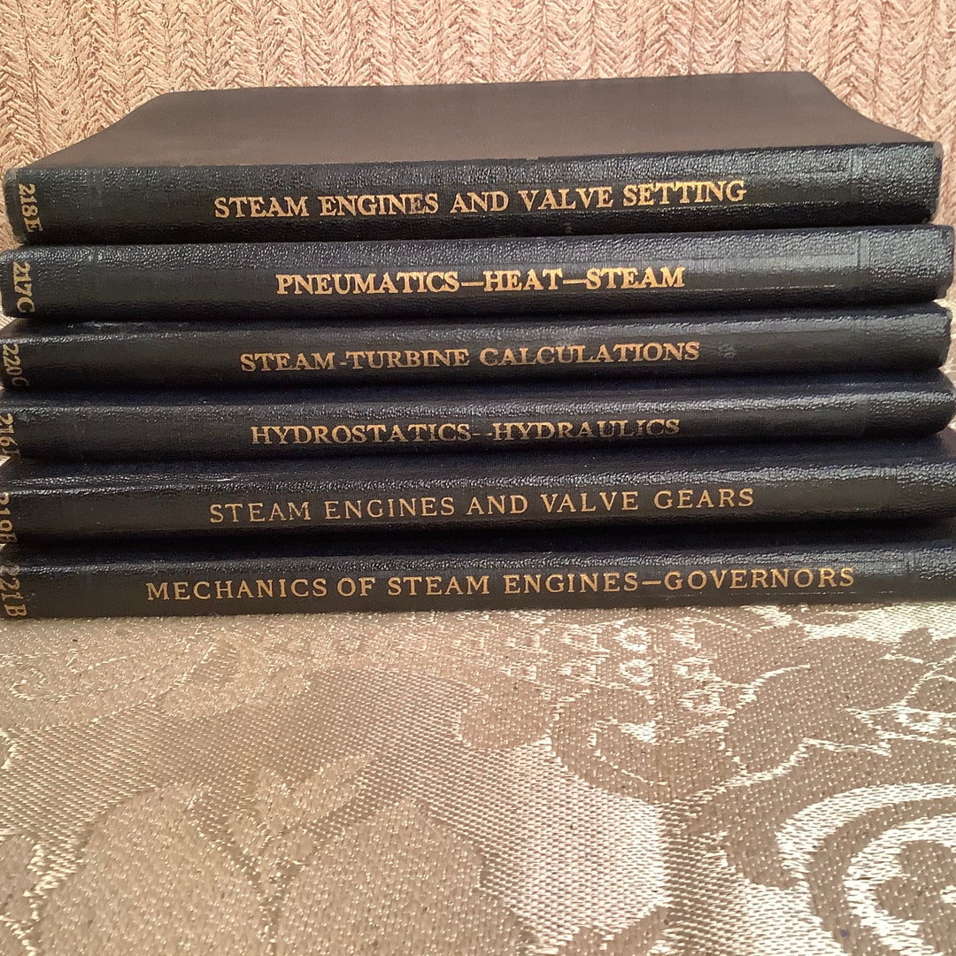 Steam Related International Textbook Books - Etsy