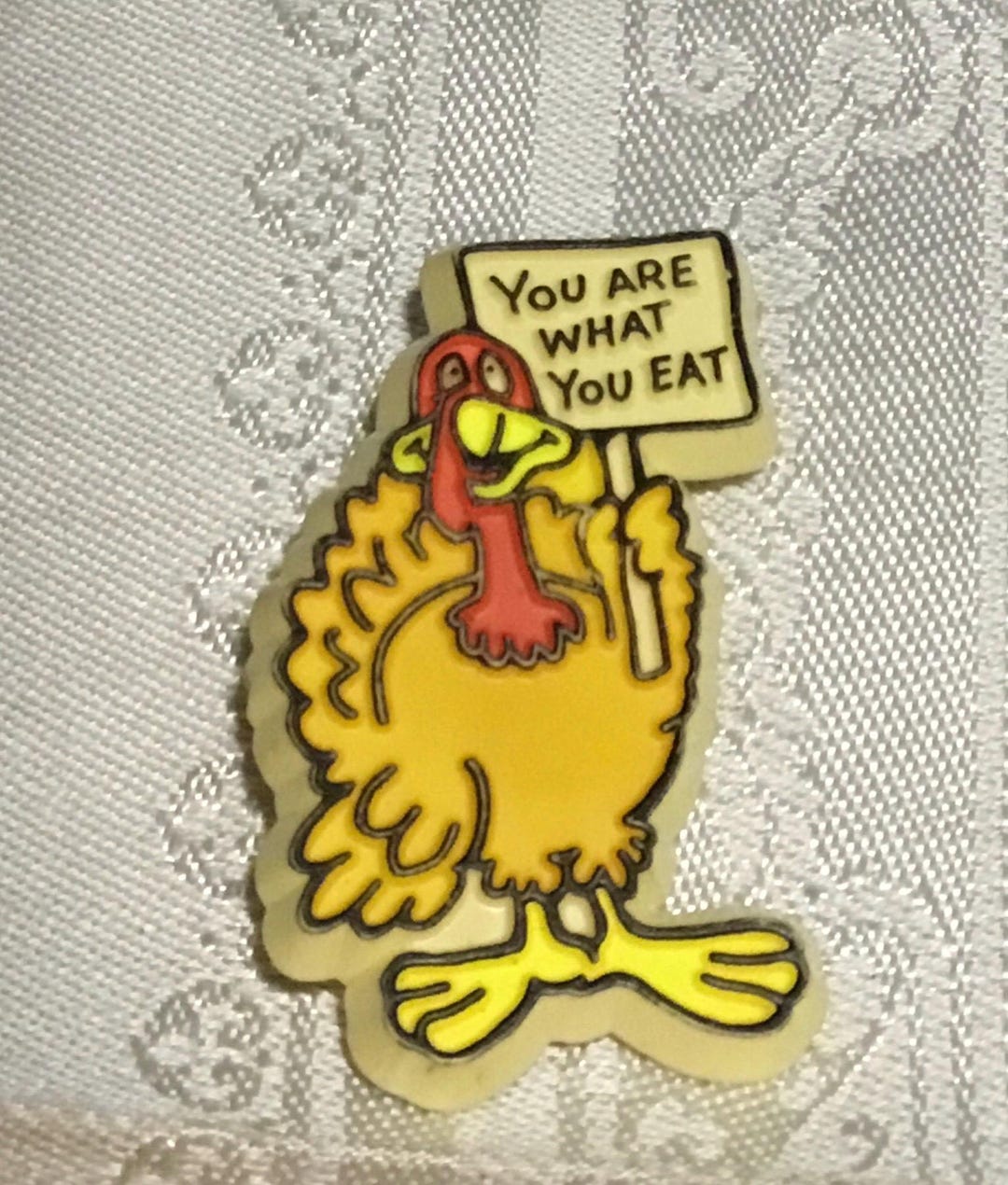 Hallmark Turkey Pin - Etsy