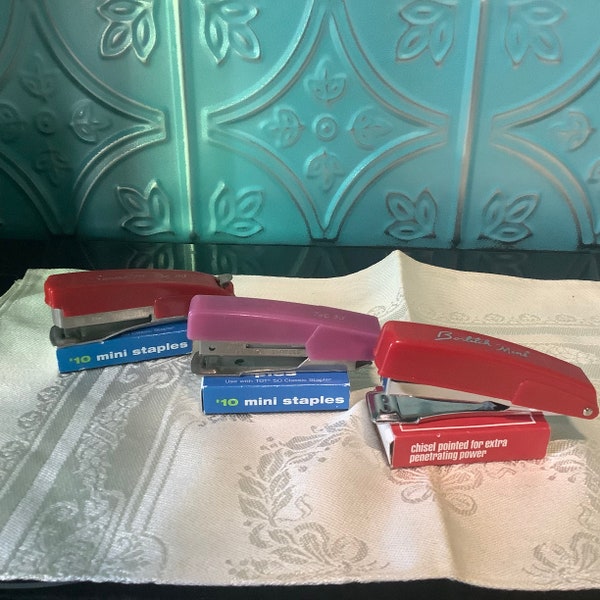 Retro Stapler - Etsy