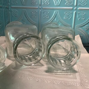 2 Wheaton Glass Apothecary Jars - Etsy