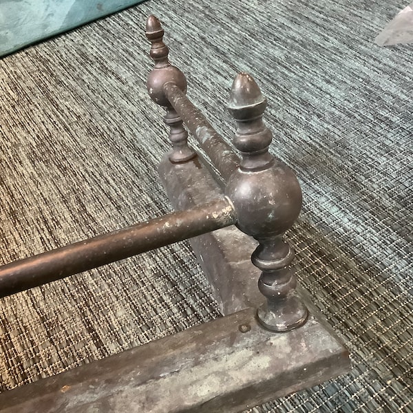Antique Brass Fireplace Fenders - Etsy