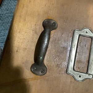 Wood 5”x8” File Box, Pull-out Drawer - Etsy