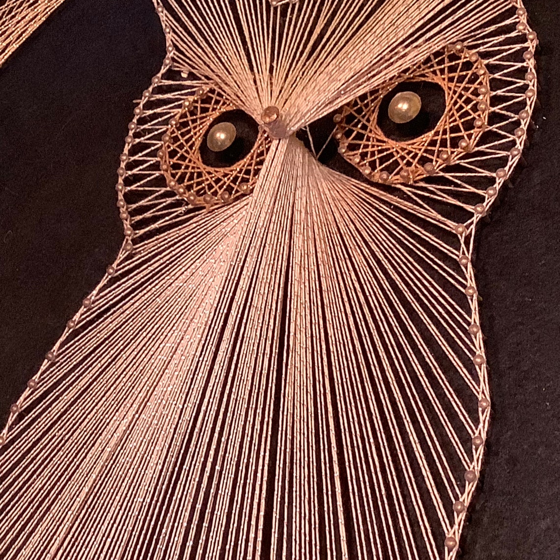 String Art Owl Picture - Etsy