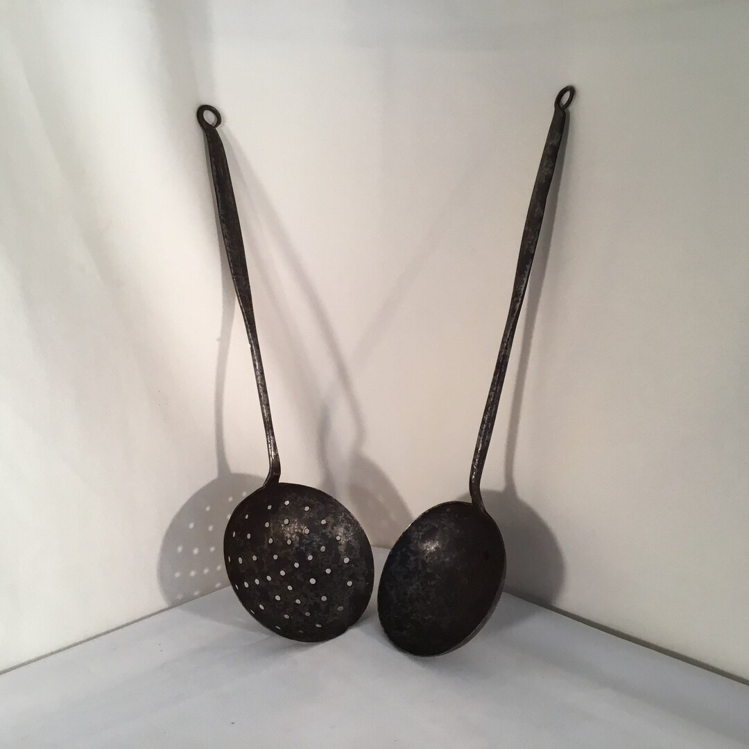 Pair Hand Made Big Ladle and Sieve - Etsy