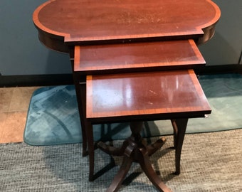 Imperial Antique Nesting Side Tables - Etsy