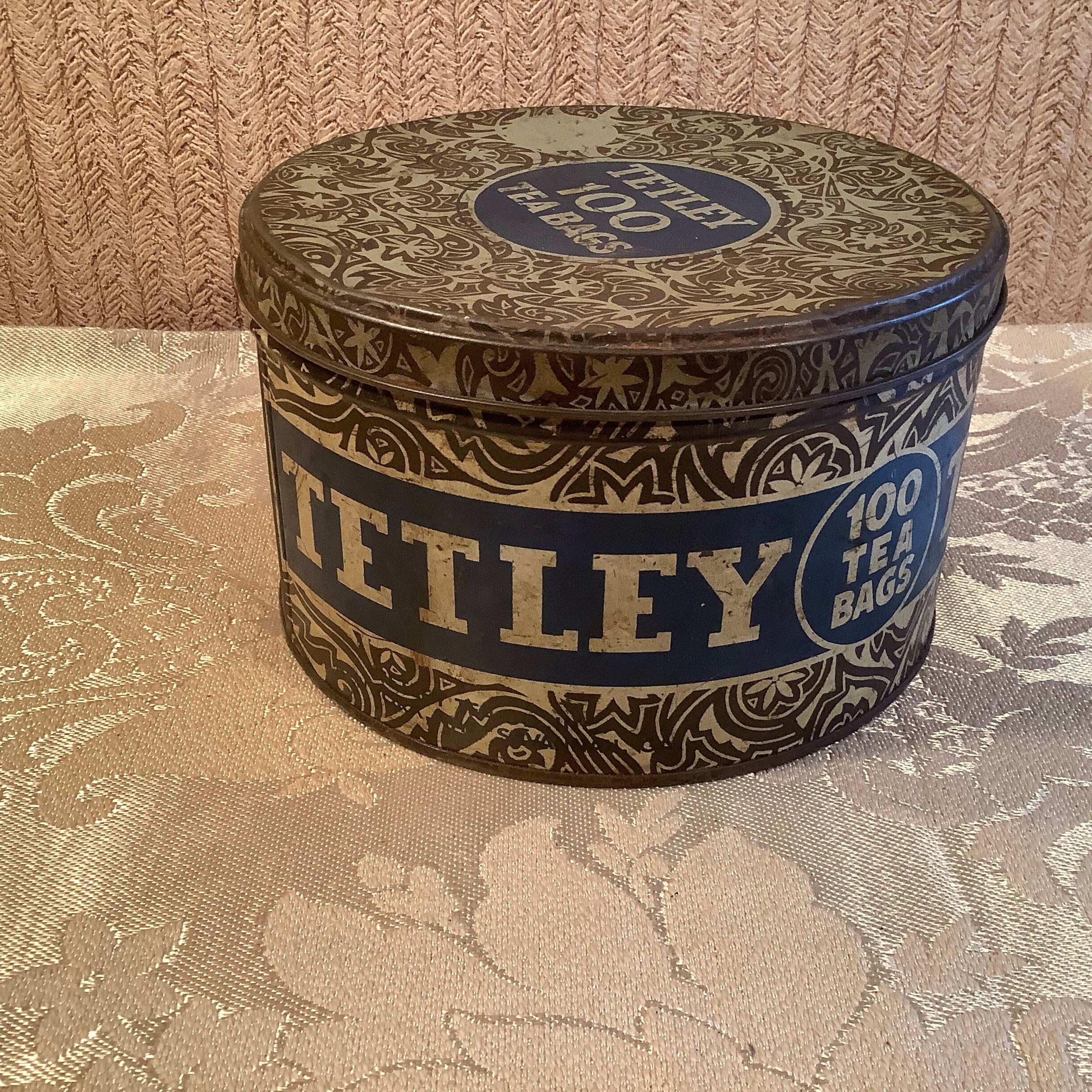 Tetley Tea Tin