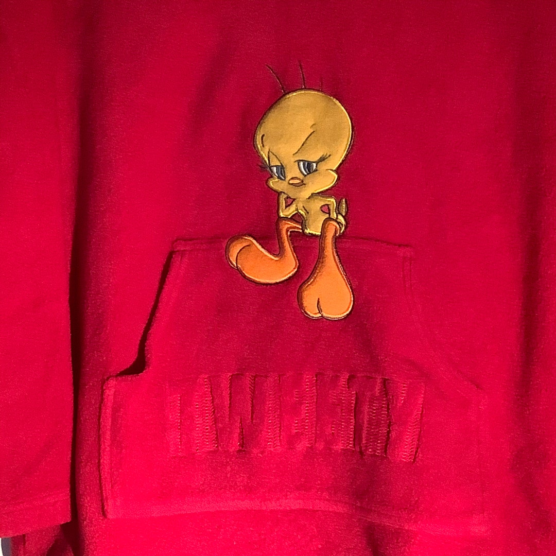 Pink Tweety Bird Pullover Fleece - Etsy