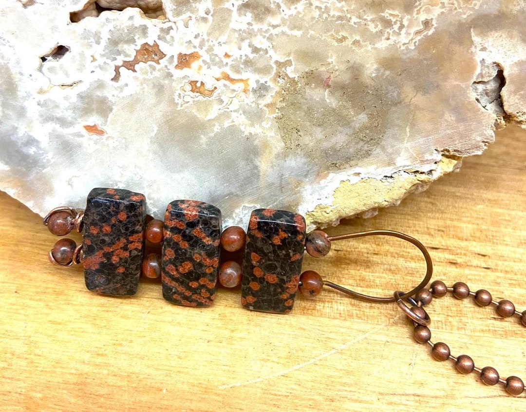Mexican Red Snowflake Jasper - Etsy