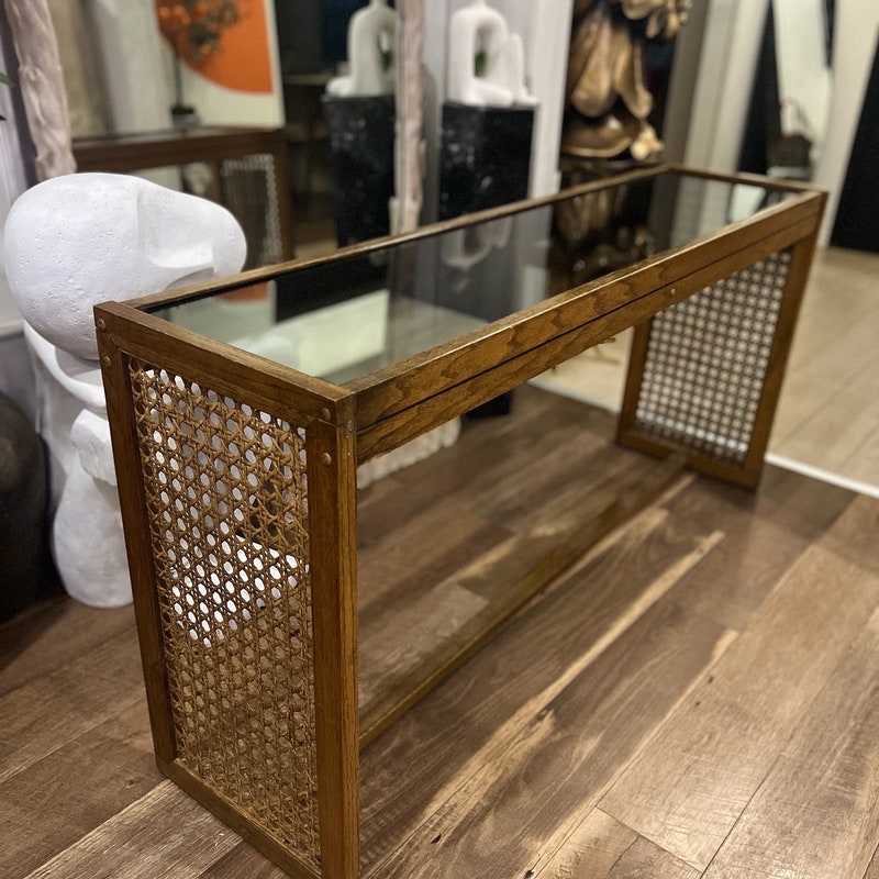 Cane Coffee Table - Etsy