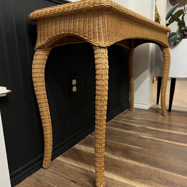 Wicker Table - Etsy