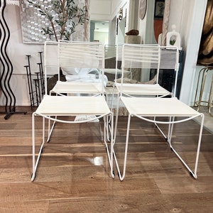 4 Italian Spaghetti Chairs FREE US SHIPPING Attributed to Giandomenico ...