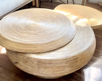 Pencil Reed Coffee Table - Etsy