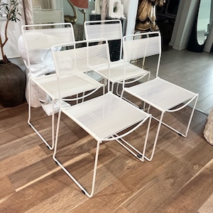 4 Italian Spaghetti Chairs FREE US SHIPPING Attributed to Giandomenico ...