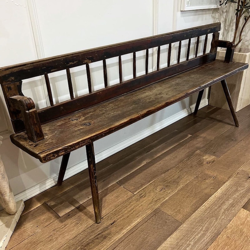 Antique Bench - Etsy