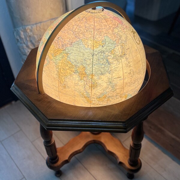 Globe on Stand - Etsy