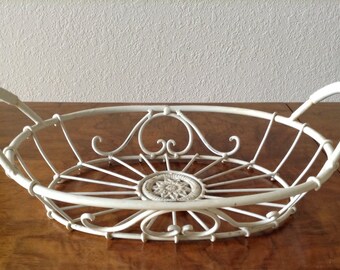 Wrought iron basket | Etsy