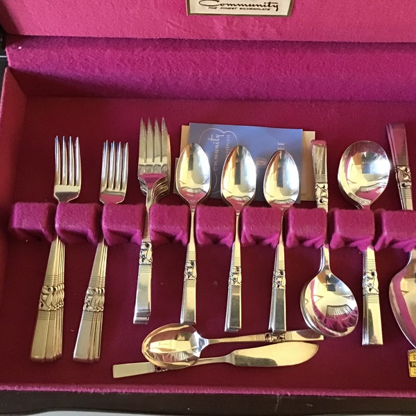 Community Plate Silverware - Etsy