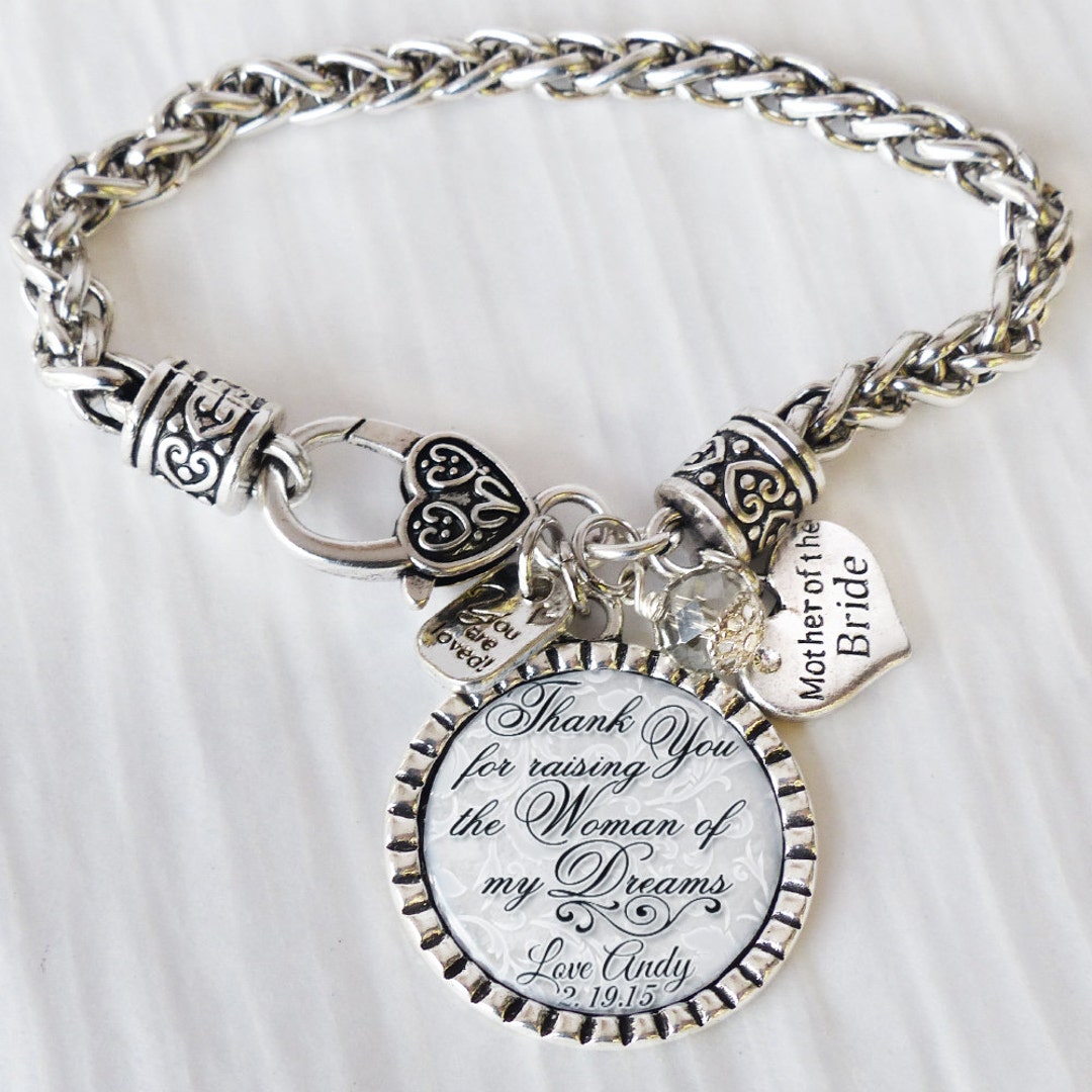Mother of the Bride BRACELET- Gift From Groom-wedding Bracelet ...