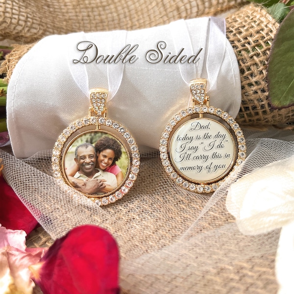 Memorial Memory Wedding Photo Charm - Etsy