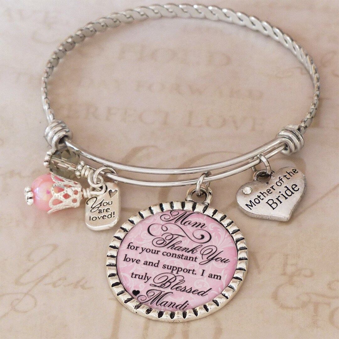 Mother of the Bride BRACELET- Gift From Bride- Wedding Bracelet ...