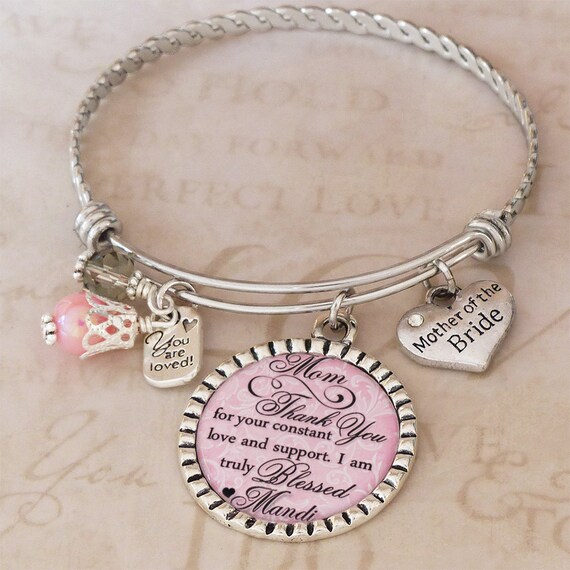 Mother of the Bride BRACELET Gift From Bride Wedding | Etsy