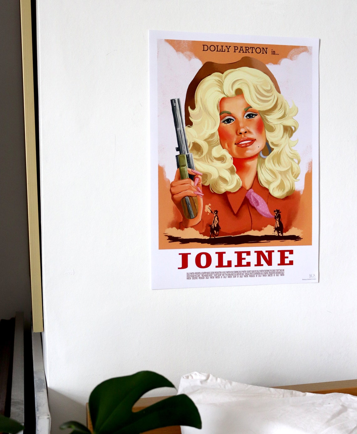 Dolly Parton Alternative Poster jolene A3 Vintage | Etsy