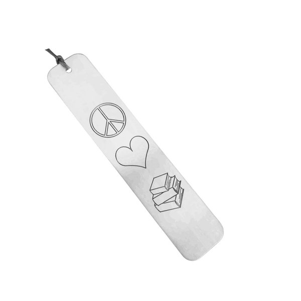 Engraved Bookmark - Etsy