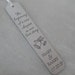 Graduation Bookmark, Engraved Aluminum Bookmark, Inspirational Quote ...