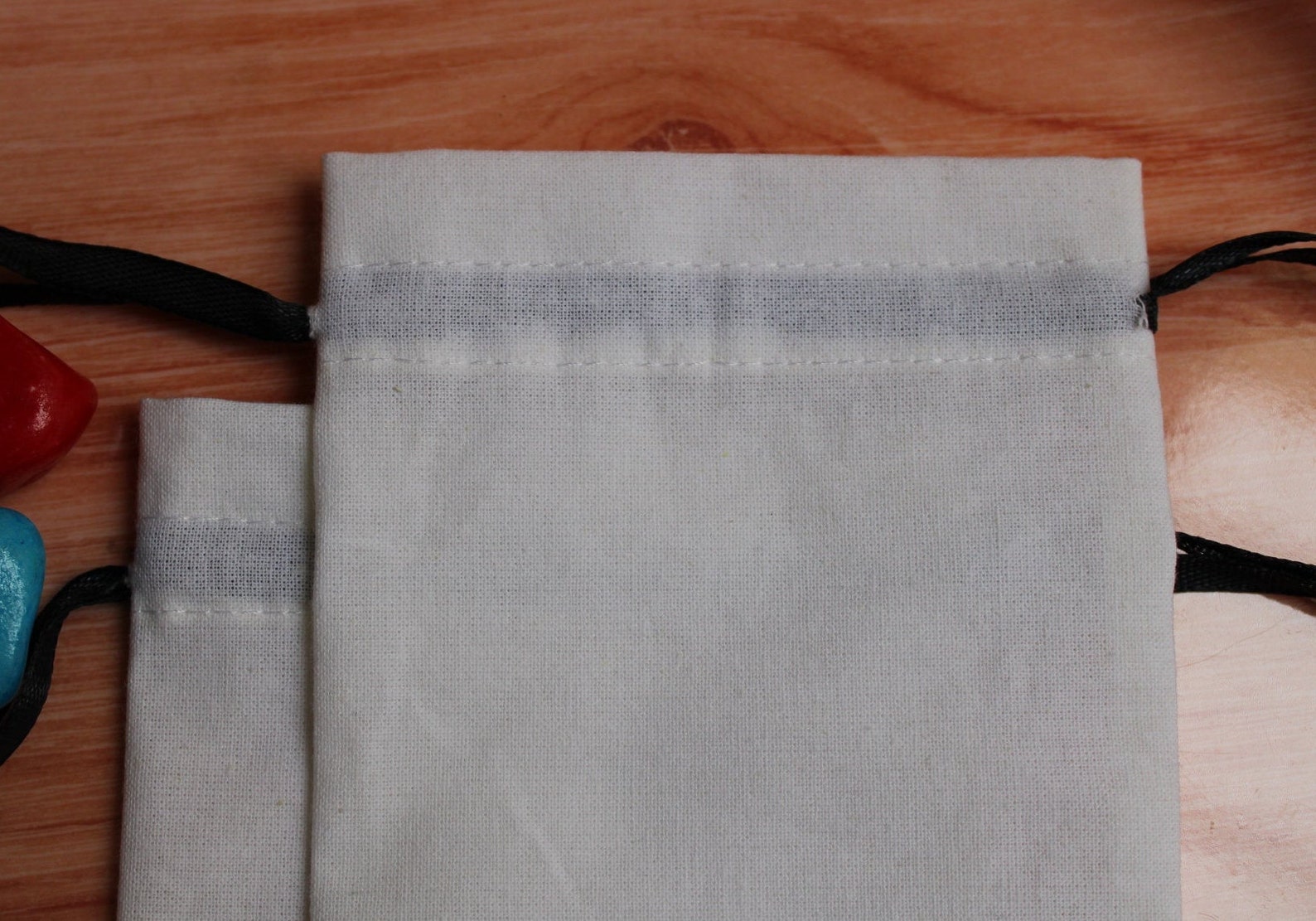 500 personalized drawstring logo pouch Cotton jewelry Pouches | Etsy