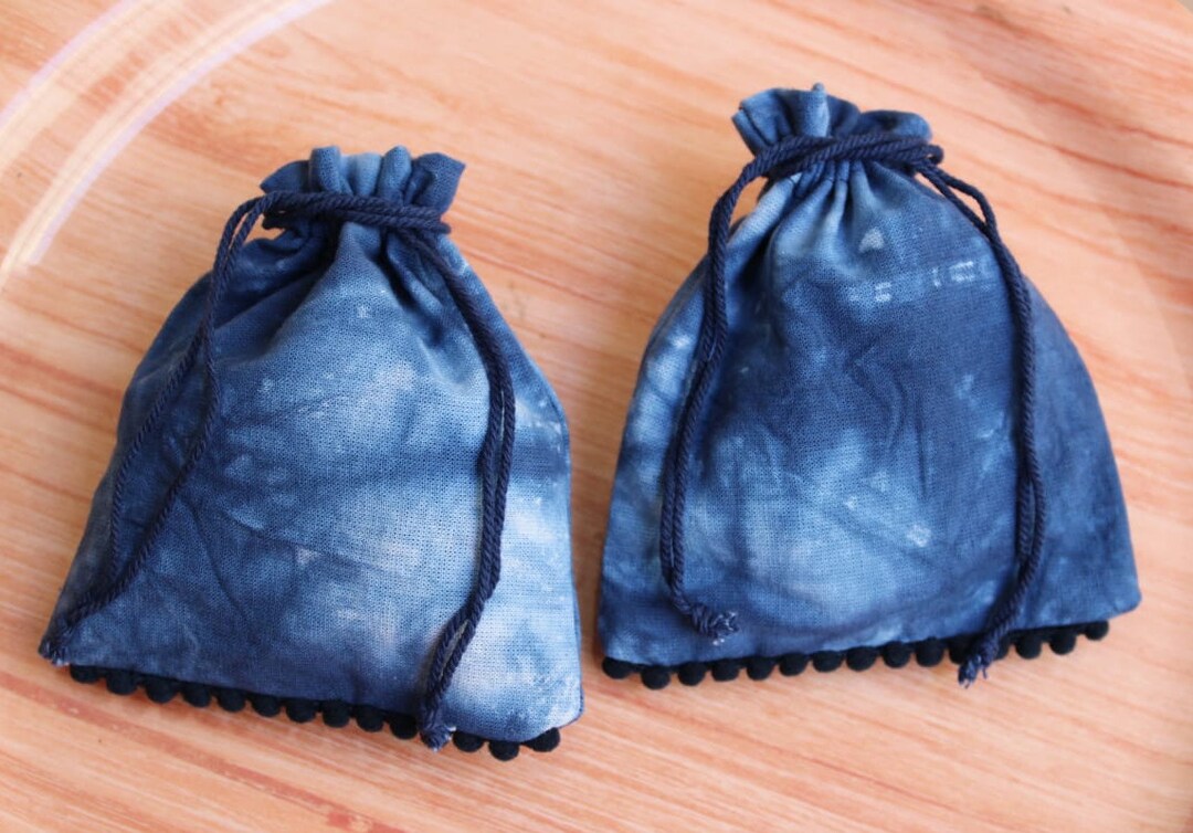 100 Blue Drawstring Pouch, Custom Bag, Personalized Jewelry Pouch ...