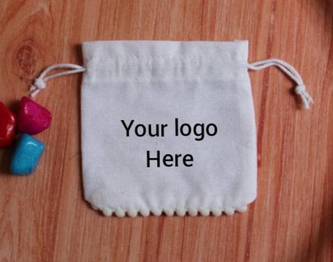 100 White Cotton Drawstring Bags, Cotton Drawstring Bags, Drawstring ...