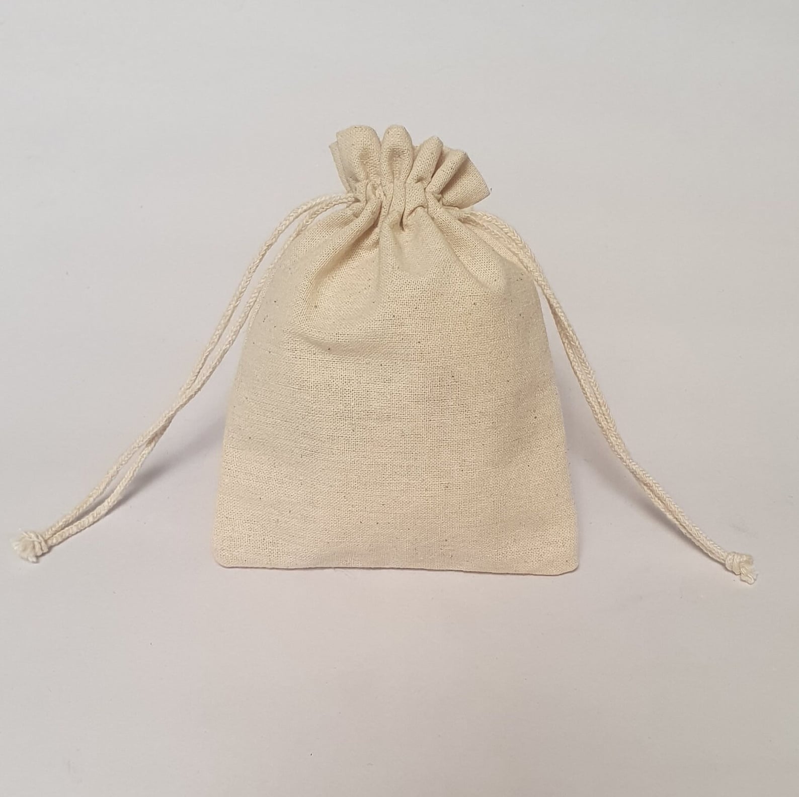 Set of 100 Organic Cotton Drawstring Bags: Custom Logo Available - Etsy