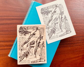 Human Body Stamp | Etsy