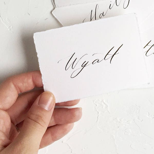 Calligraphy Cards - Etsy