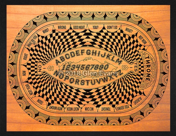Instant Download Vintage Throne Spirit Board talking Board | Etsy
