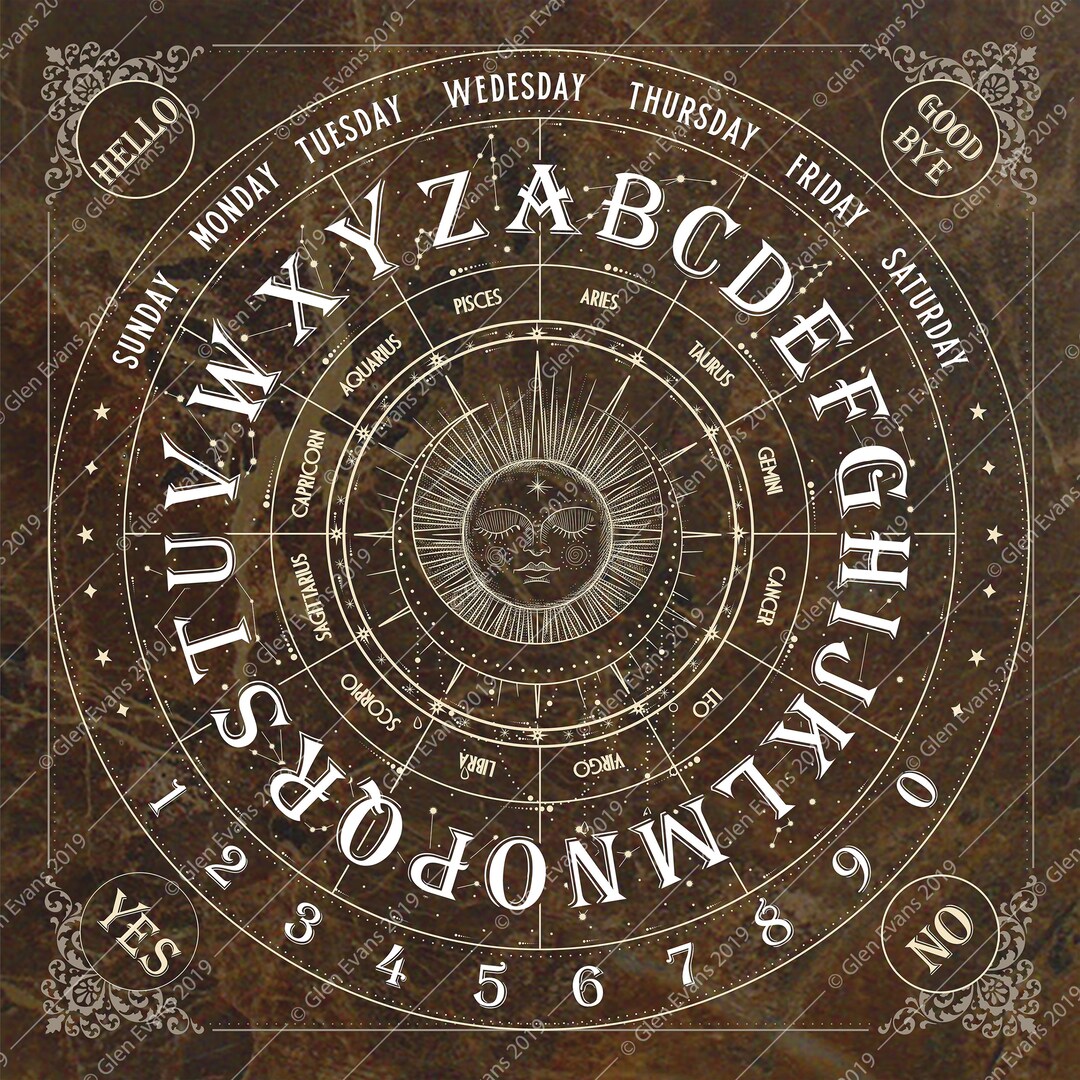 Instant Download Hi-res Brown Marble Astrology Theme Square Spirit ...