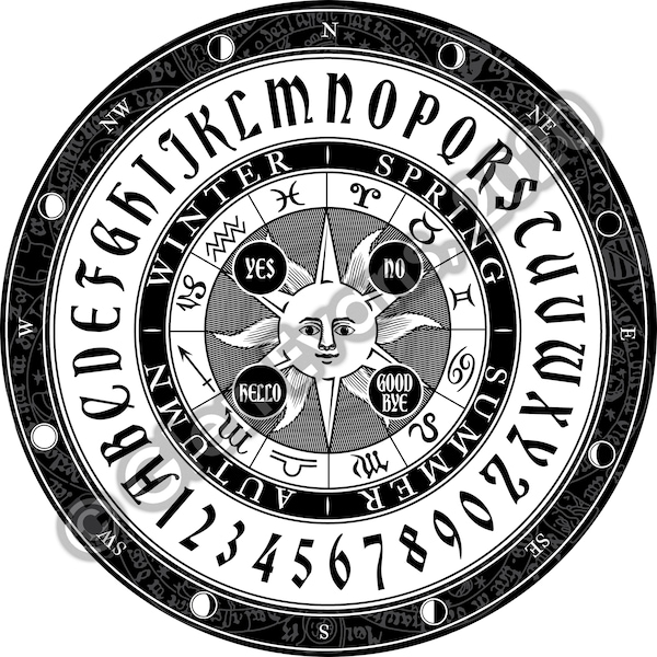 Antique Spirit Board - Etsy