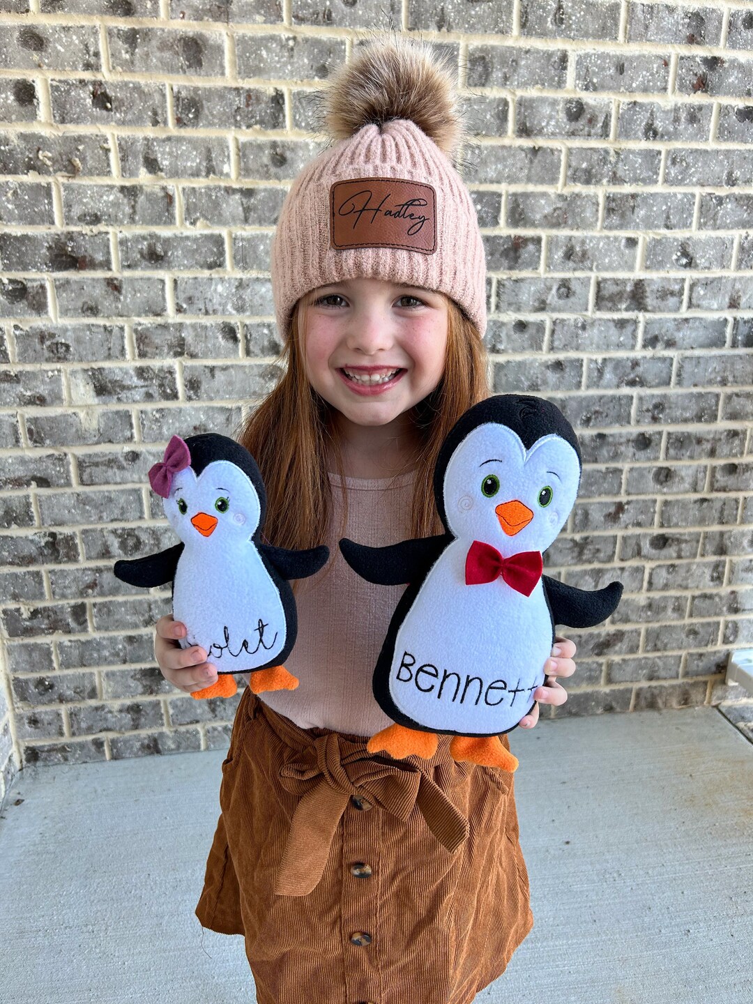 Custom Stuffed Penguin, Custom Stuffed Animal, Penguin Plush, Penguin ...