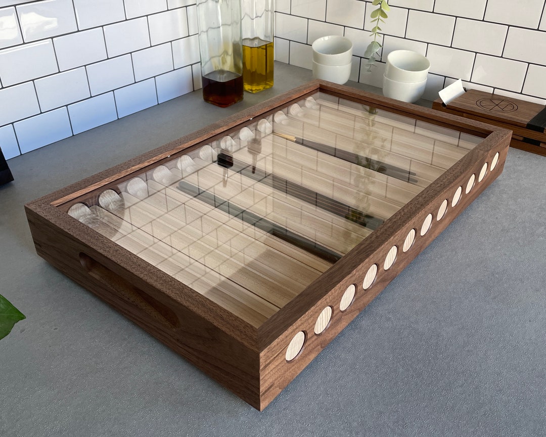 Chopstick Display Box W/push-to-open Drawers - Etsy