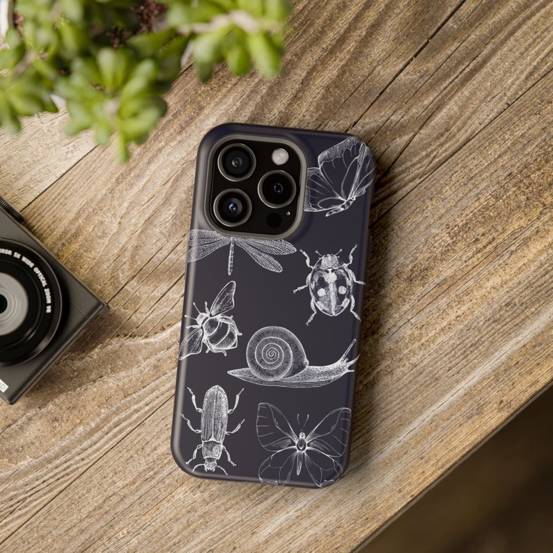 Bug Sketches Magsafe Compatible Phone Case for iPhone 16 15 14 13 ...
