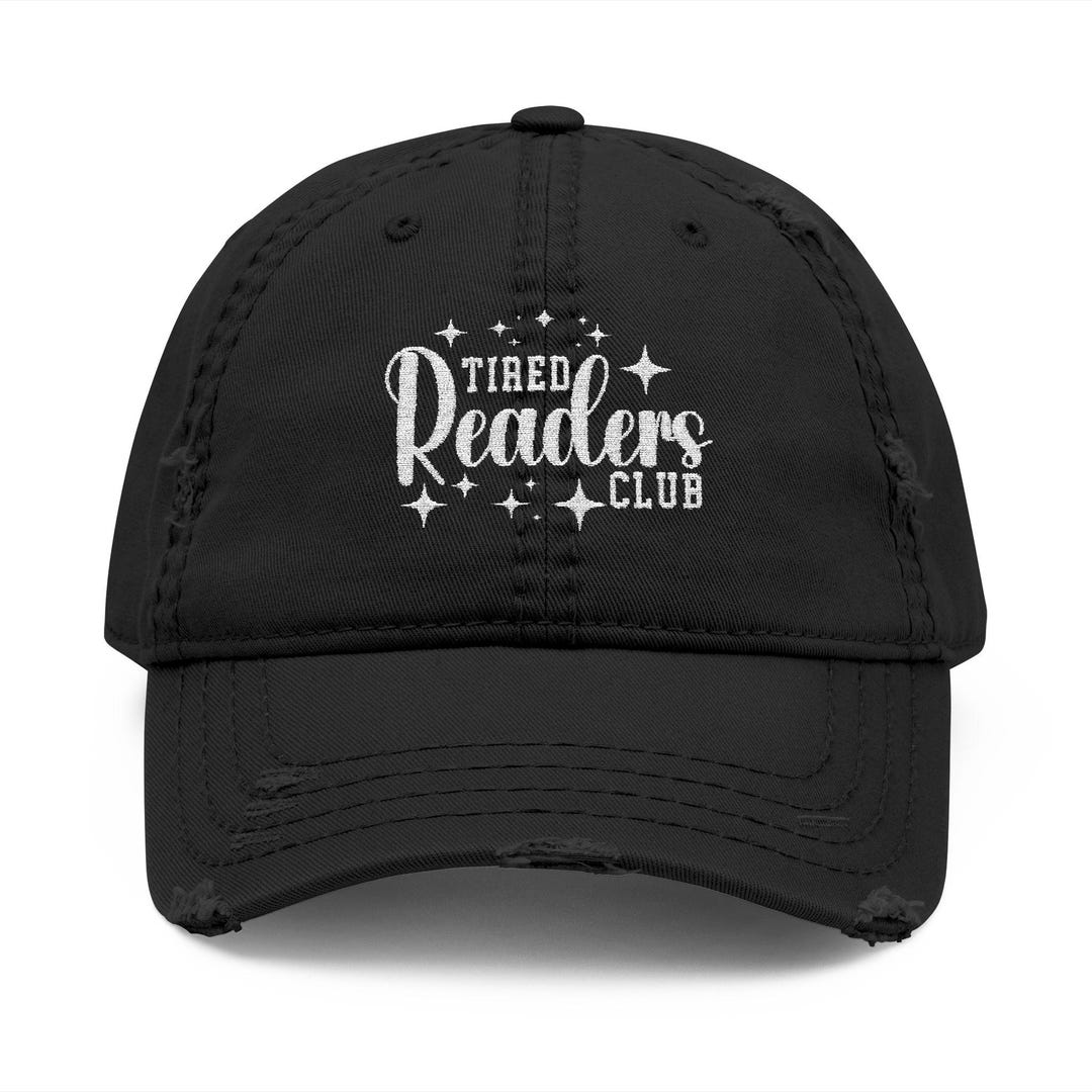 Bookish Hat Embroidered Book Club Gift for Fantasy Book Lovers ...