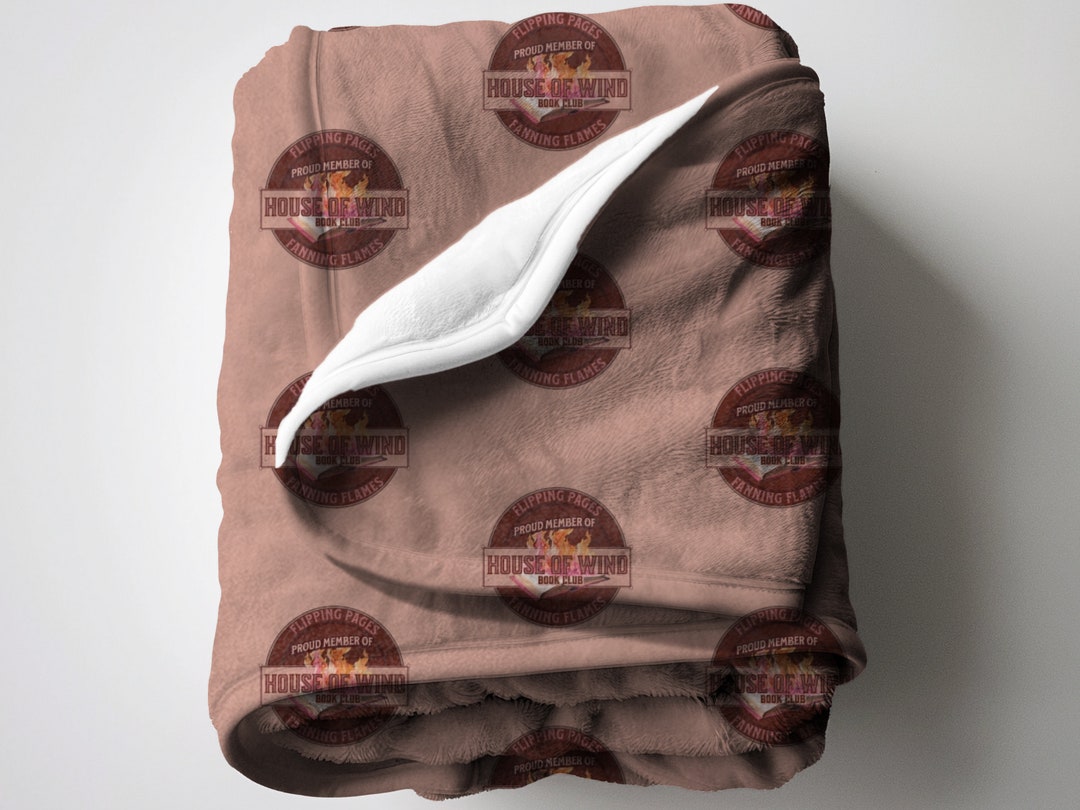 ACOTAR Minky Blanket, House of Wind Book Club, Reading Chair Blanket ...