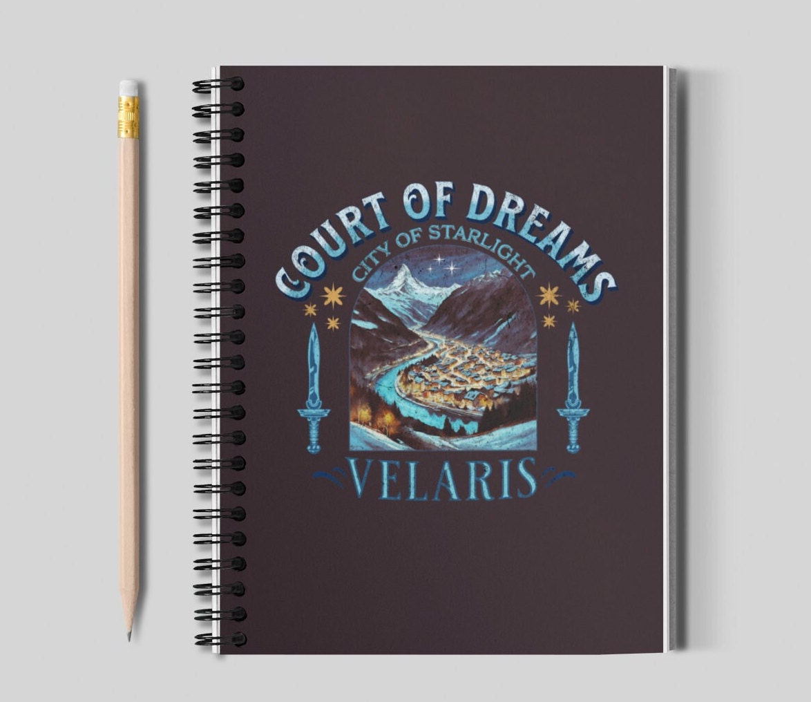 Velaris Inspired Journal Notebook Sarah J Maas Merch, Gift for Book ...
