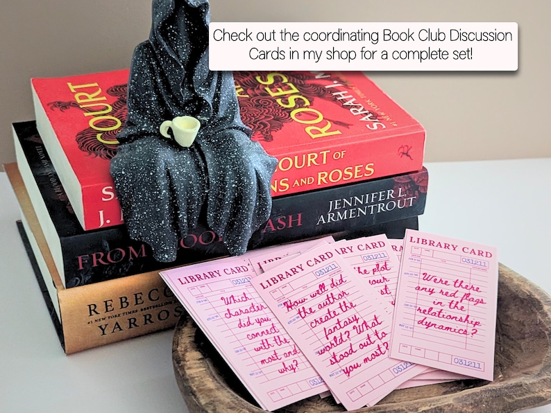 Printable Book Club Discussion Guide Review Page Conversation Starter ...