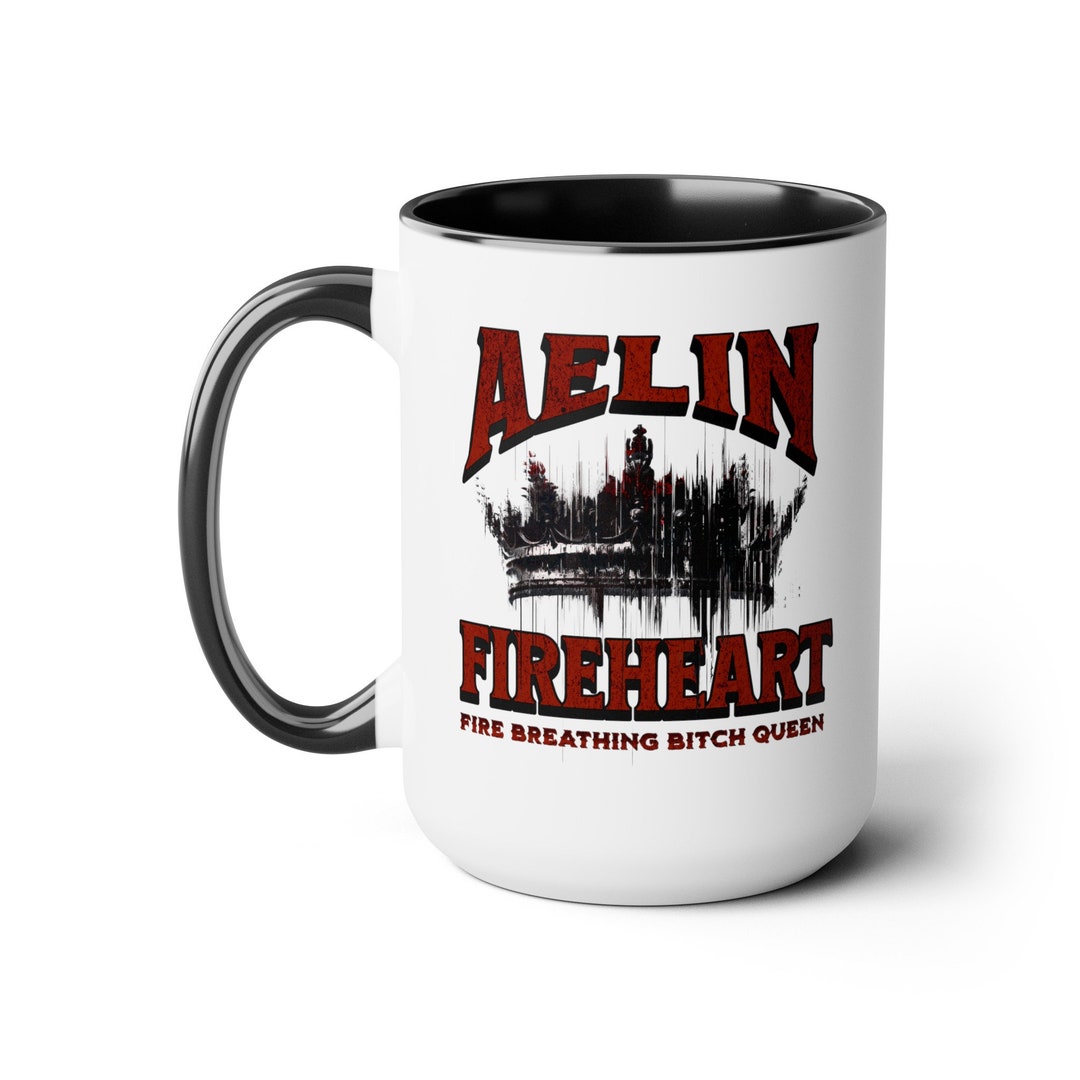 Throne of Glass Coffee Mug Aelin Fireheart TOG Fan Mug Sarah J Maas ...
