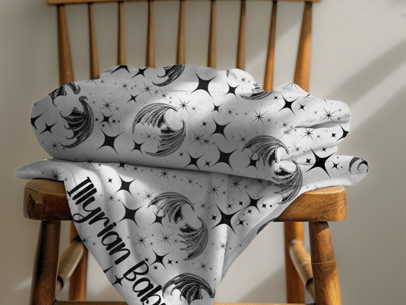 ACOTAR Baby Blanket Illyrian Baby Blanket Velveteen Microfiber Blanket ...