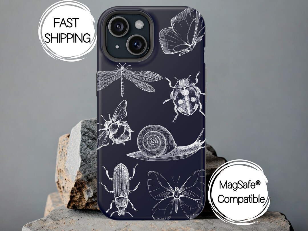 Bug Sketches Magsafe Compatible Phone Case for iPhone 16 15 14 13 ...