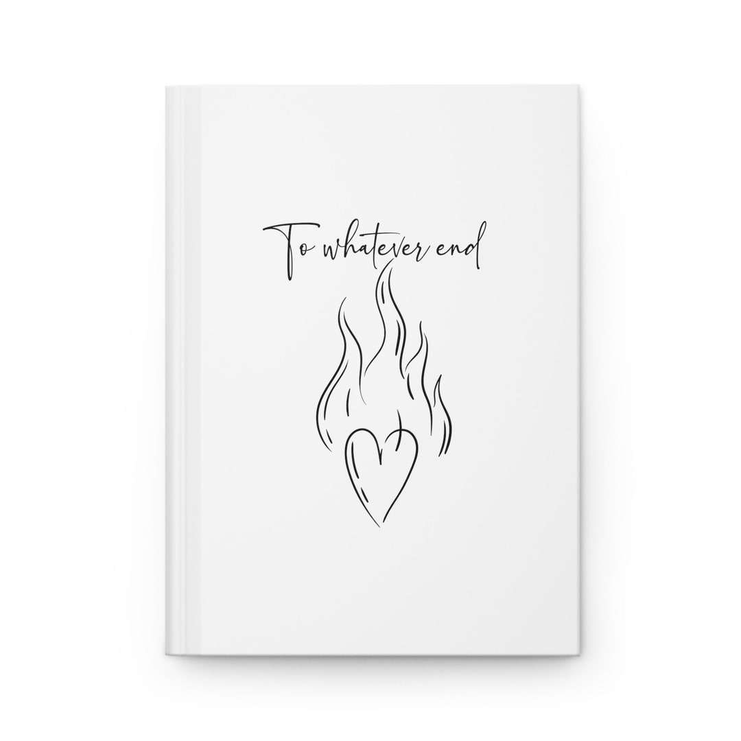 Minimalist Fireheart TOG Reading Journal Blank Lined Journal Gift for ...