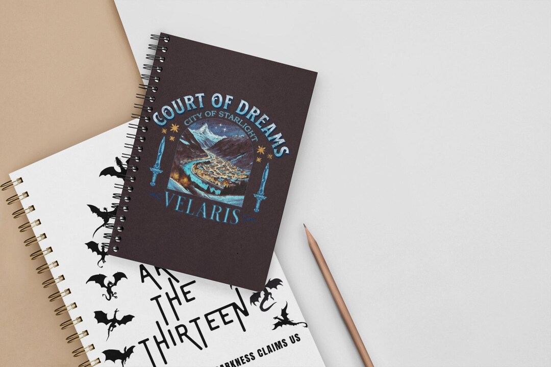 Velaris Inspired Journal Notebook- Sarah J Maas Merch, Gift for Book ...