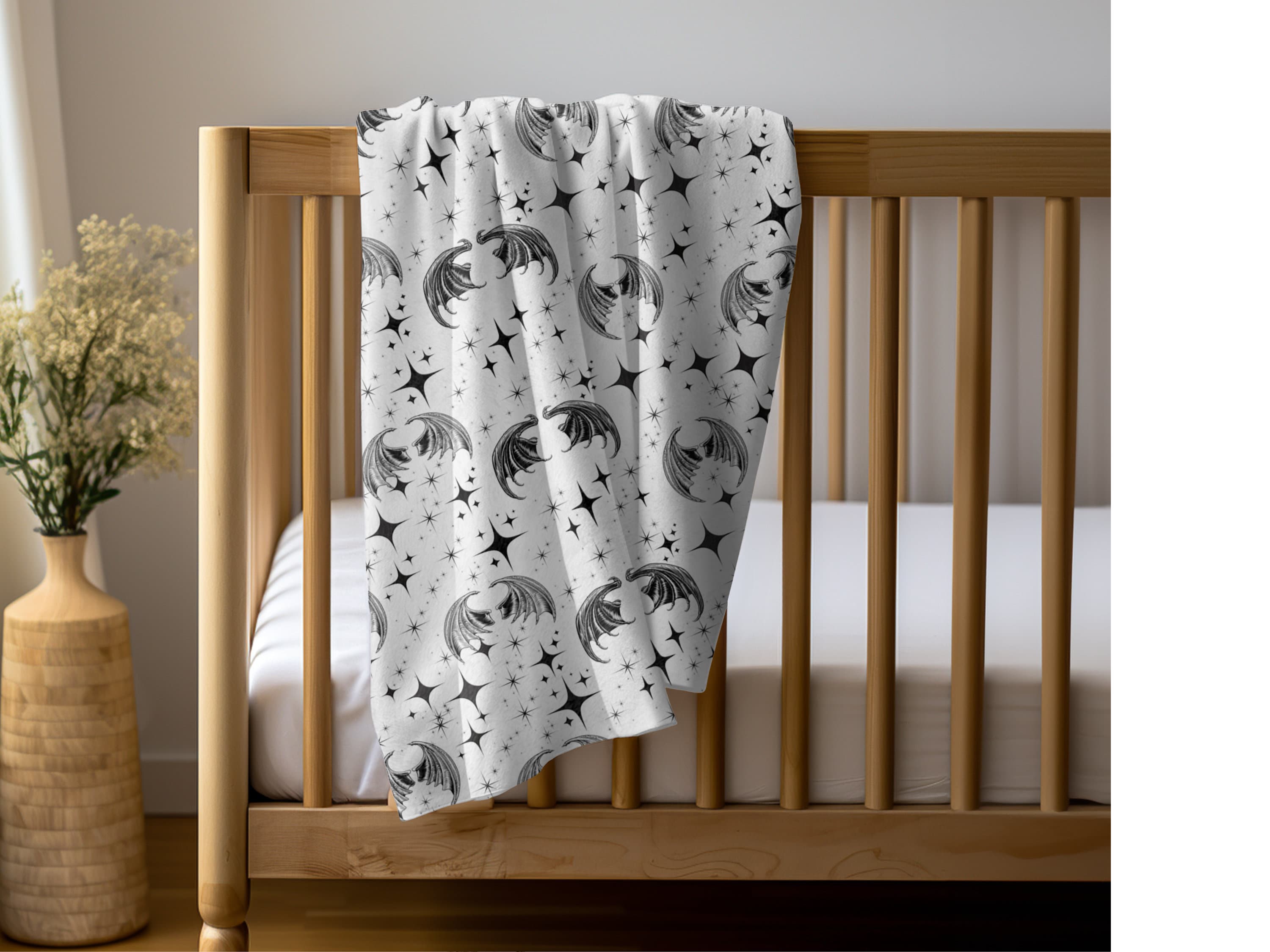 ACOTAR Baby Blanket Illyrian Baby Blanket Velveteen Microfiber Blanket ...